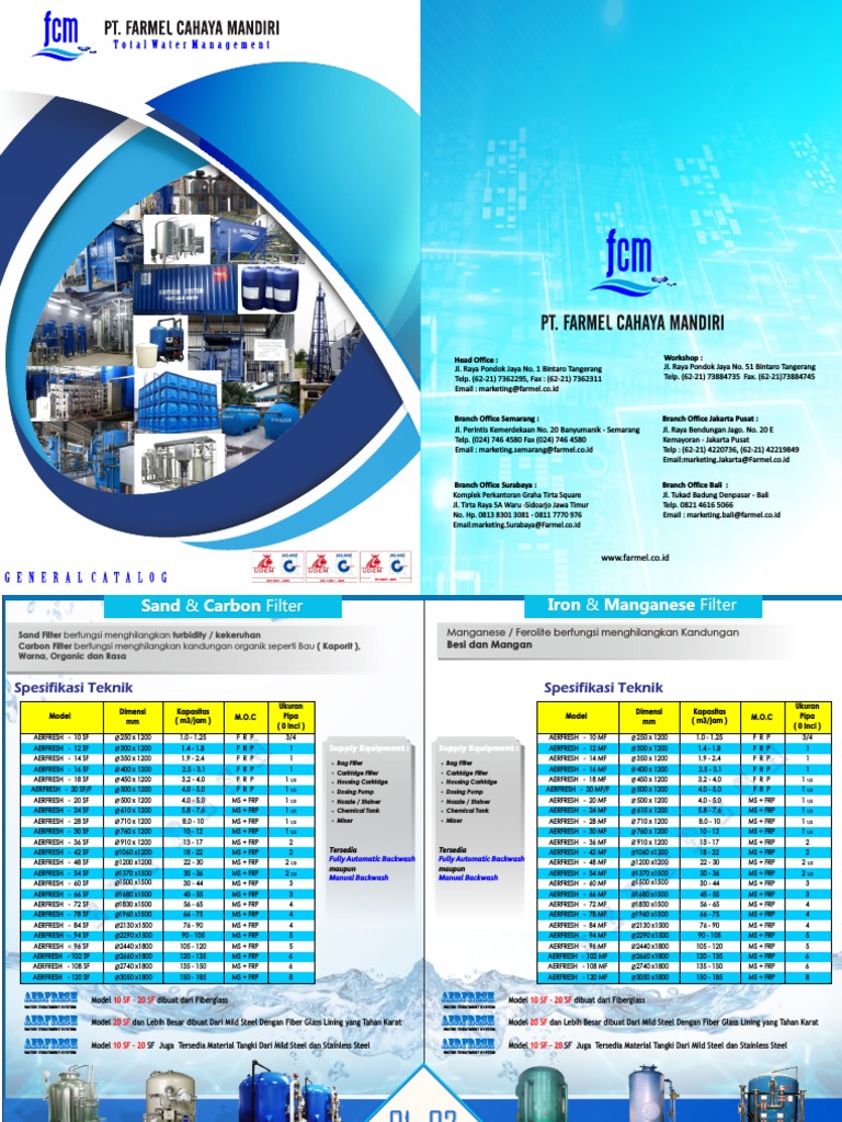 8.b BROSUR ROOF TANK POLTEK APP PDF | PDF | Sewage Treatment | Liquids