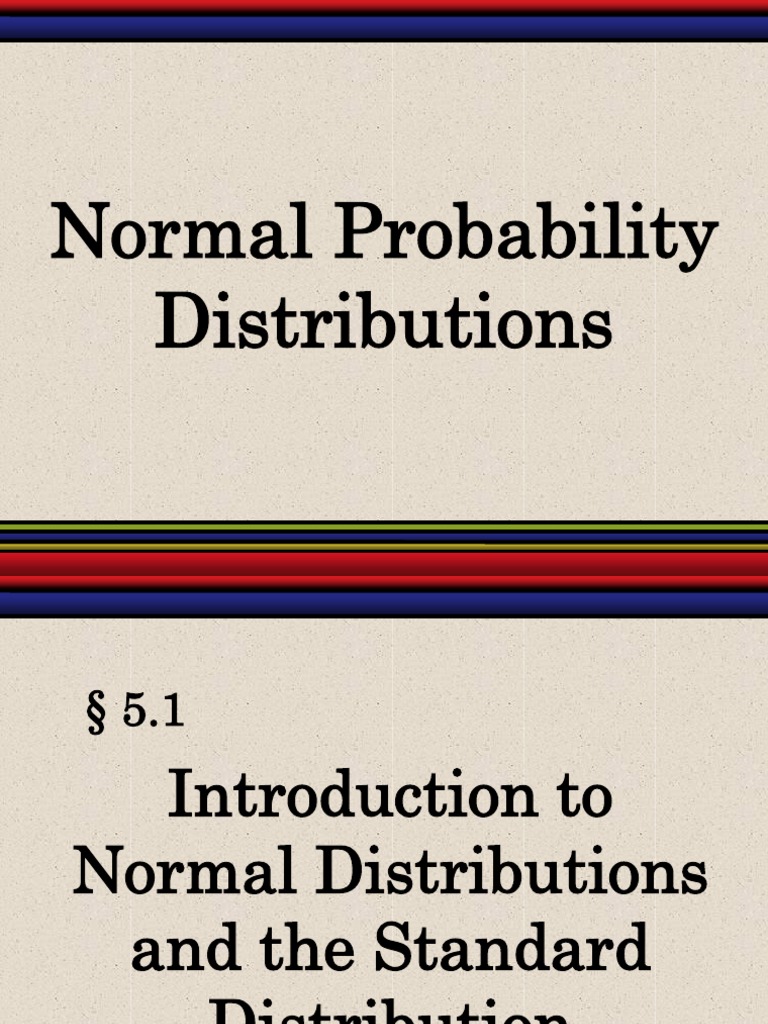Normal Distribution Pdf Standard Deviation Normal Distribution