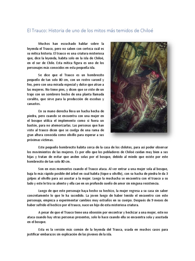 Leyenda del Trauco en Chiloé | PDF