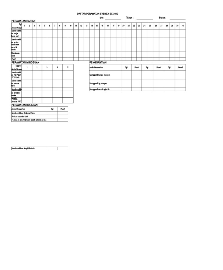 Kalibrasi BX 3010 | PDF