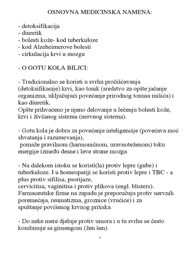 Gotu Kola | PDF