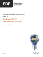 IGCSE Global Perspectives Team Project Guide | PDF | Learning