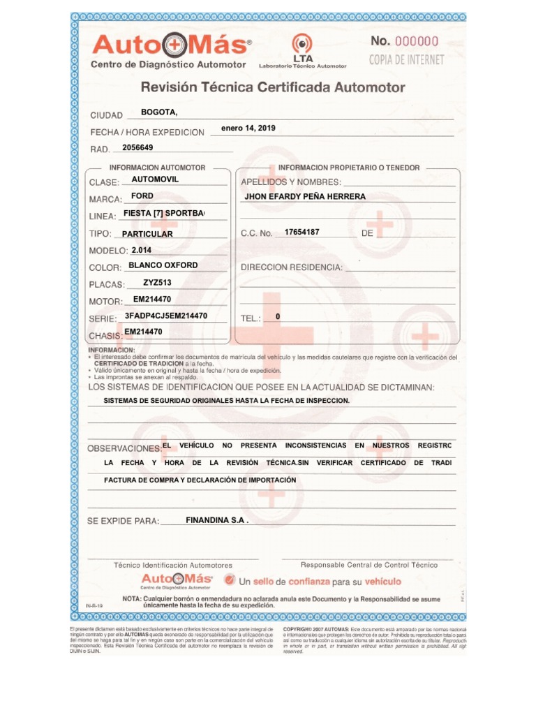 AVALUO Automas | PDF | Vehículo de motor | Coche