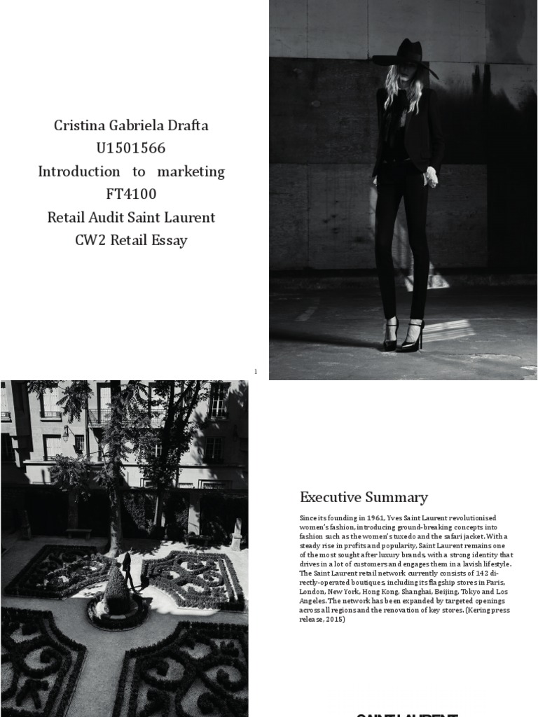 YSL Presentation | PDF | Brand | Fashion