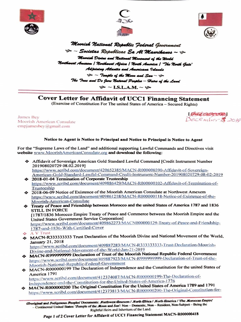 UCC1 FINANCING STATEMENT DISCOVER Card | PDF | Security Interest ...