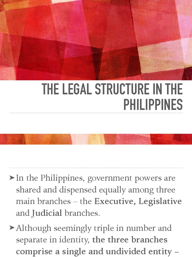Legal Structure in The Philippines PDF | PDF | Supreme Courts | Prosecutor