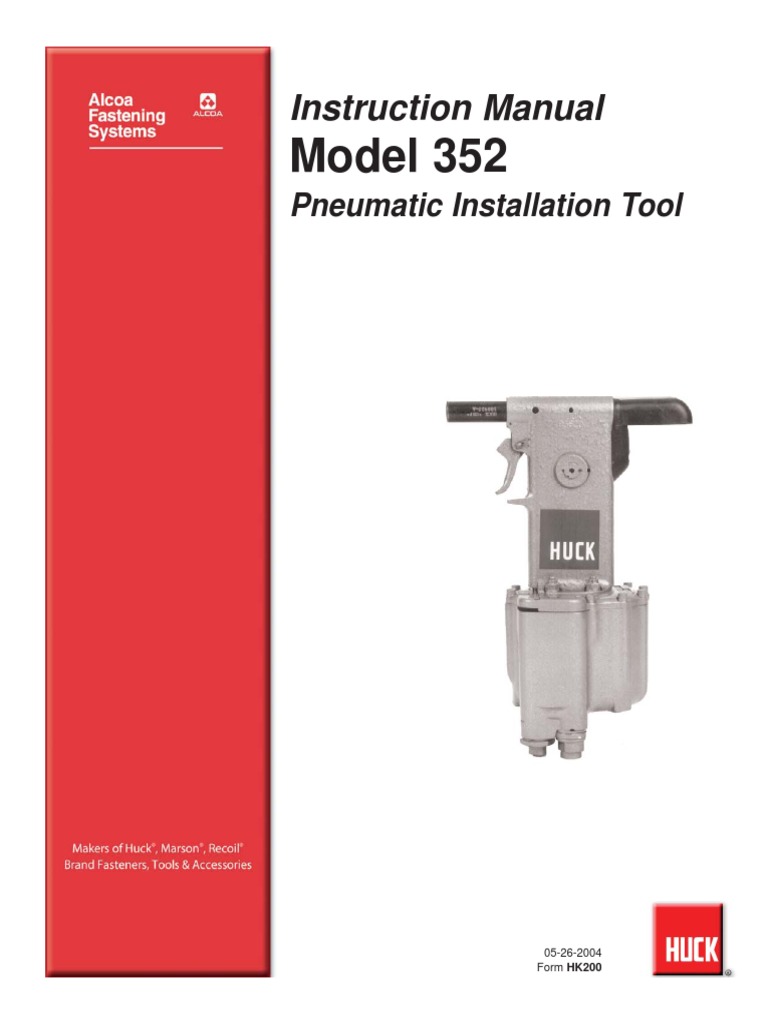 Huck 352 | PDF | Valve | Piston