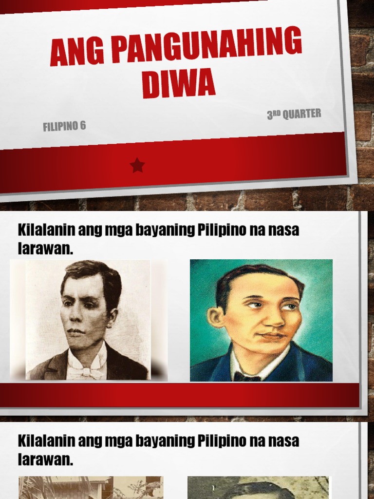 Ang Pangunahing Diwa - PPT | PDF