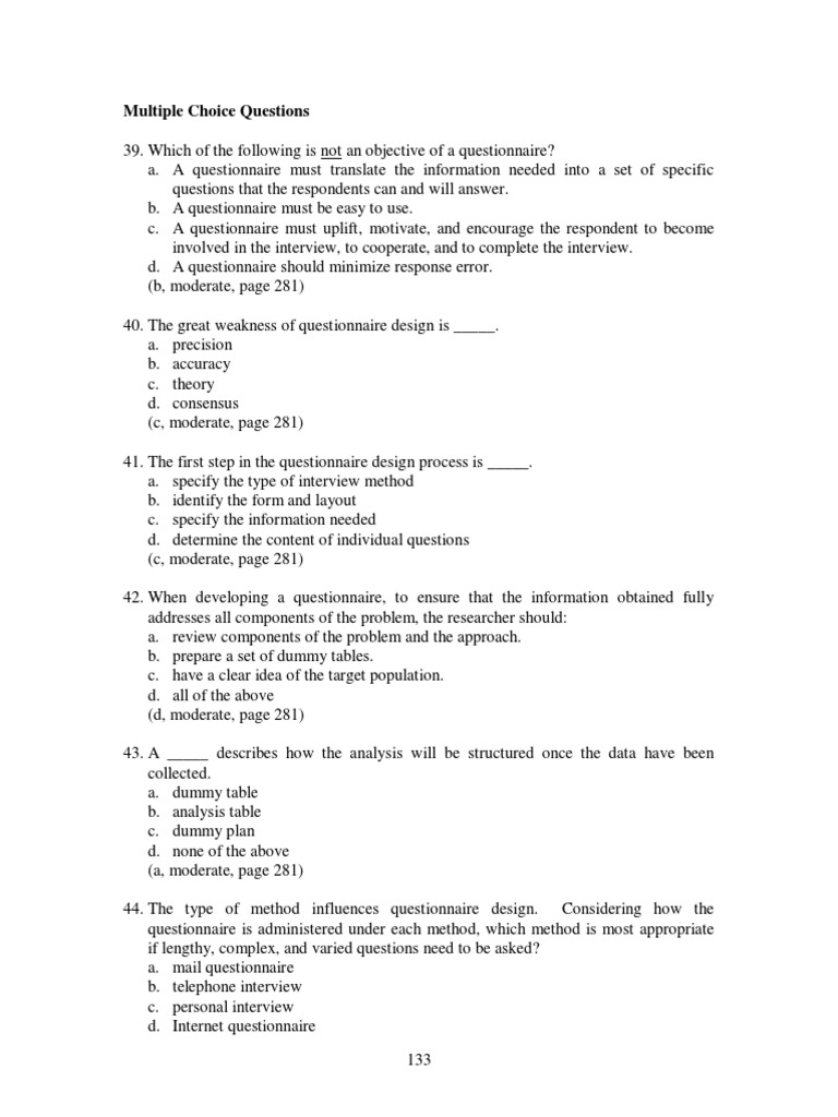 Conjoint Analysis | PDF | Question | Questionnaire