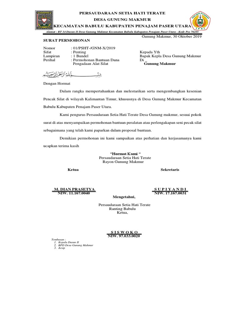 Proposal PSHT Herman | PDF