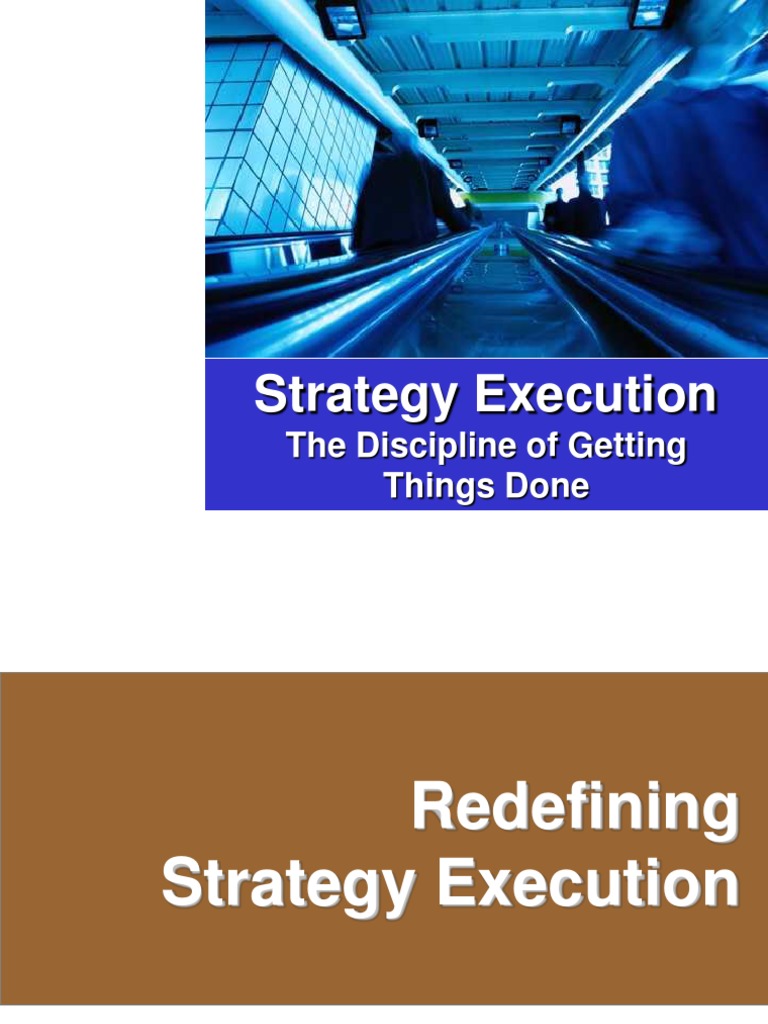 Strategy Execution | PDF