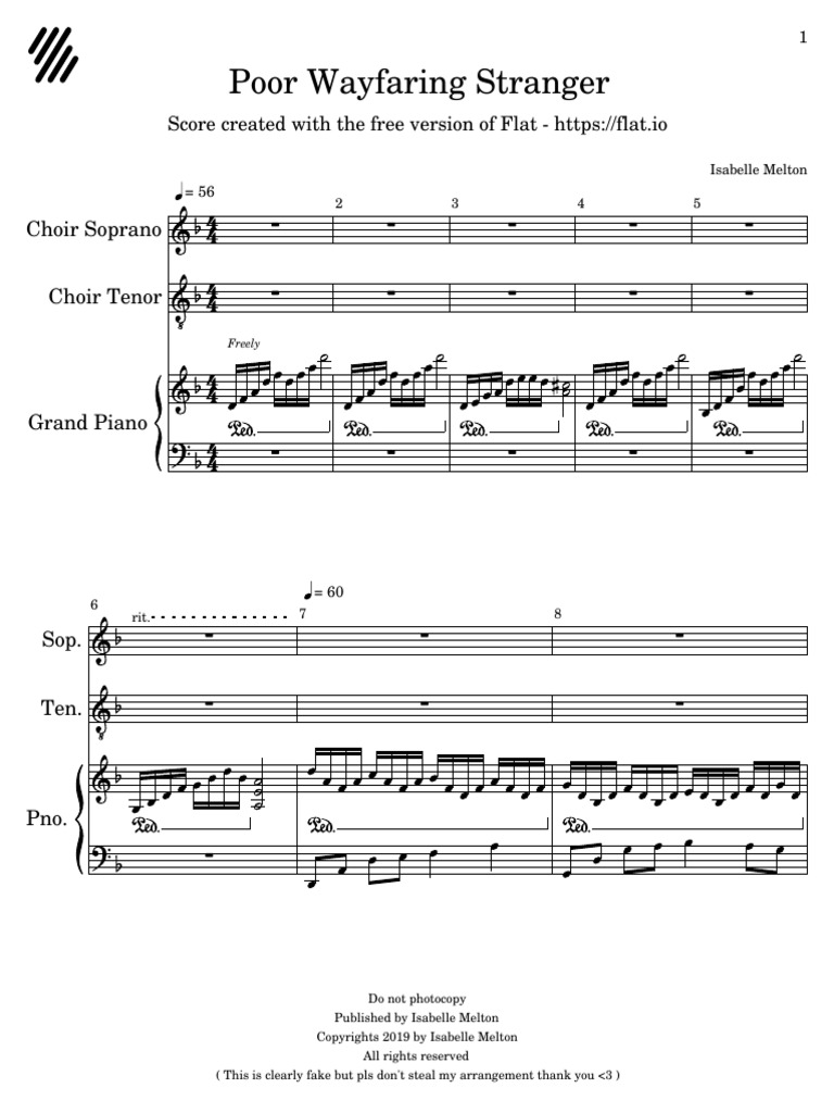 Poor Wayfaring Stranger PDF | PDF