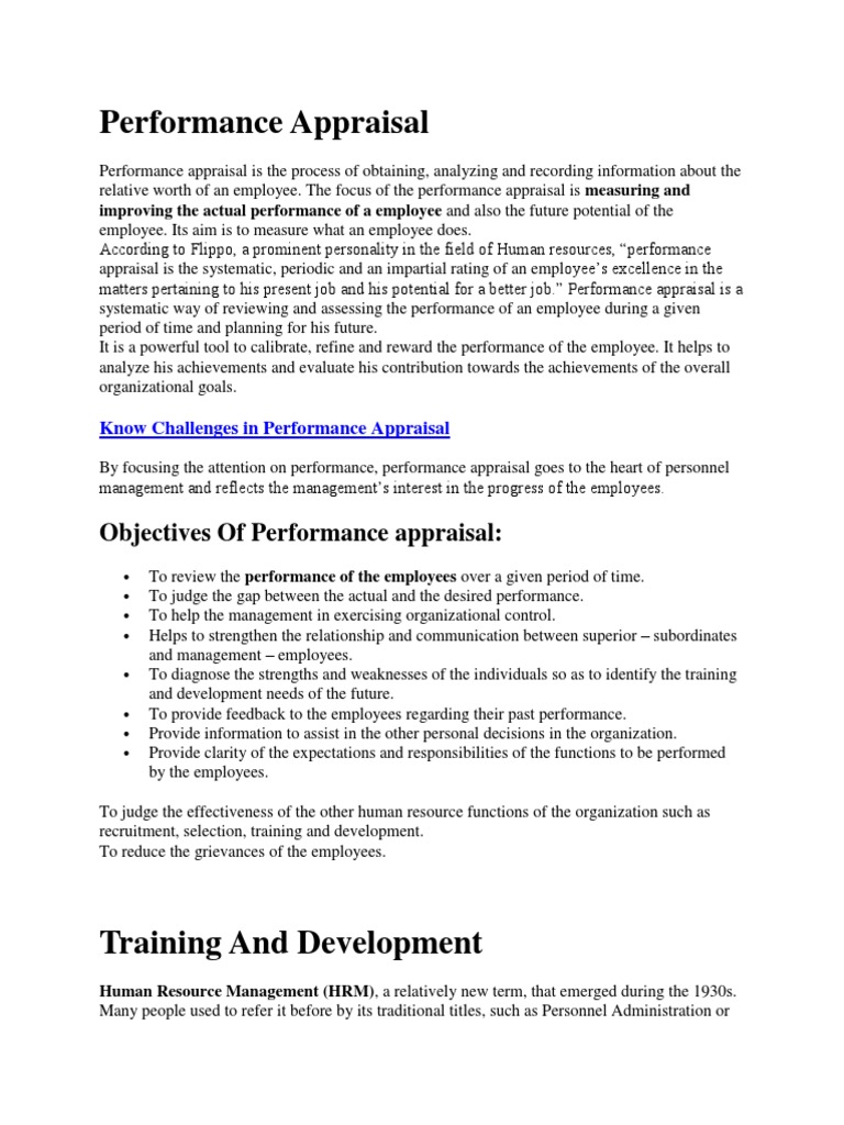Understanding Performance Appraisals: Objectives, Advantages, and Key ...