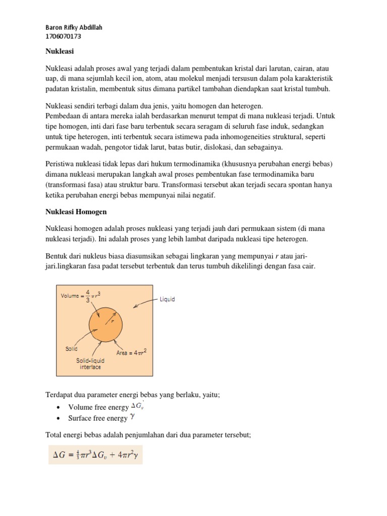 Metfis 2 - Baron Rifky Abdillah - 1706070173 | PDF | Sains & Matematika