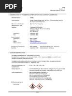 Diesel Fuel MSDS 2019 | PDF | Firefighting | Dangerous Goods