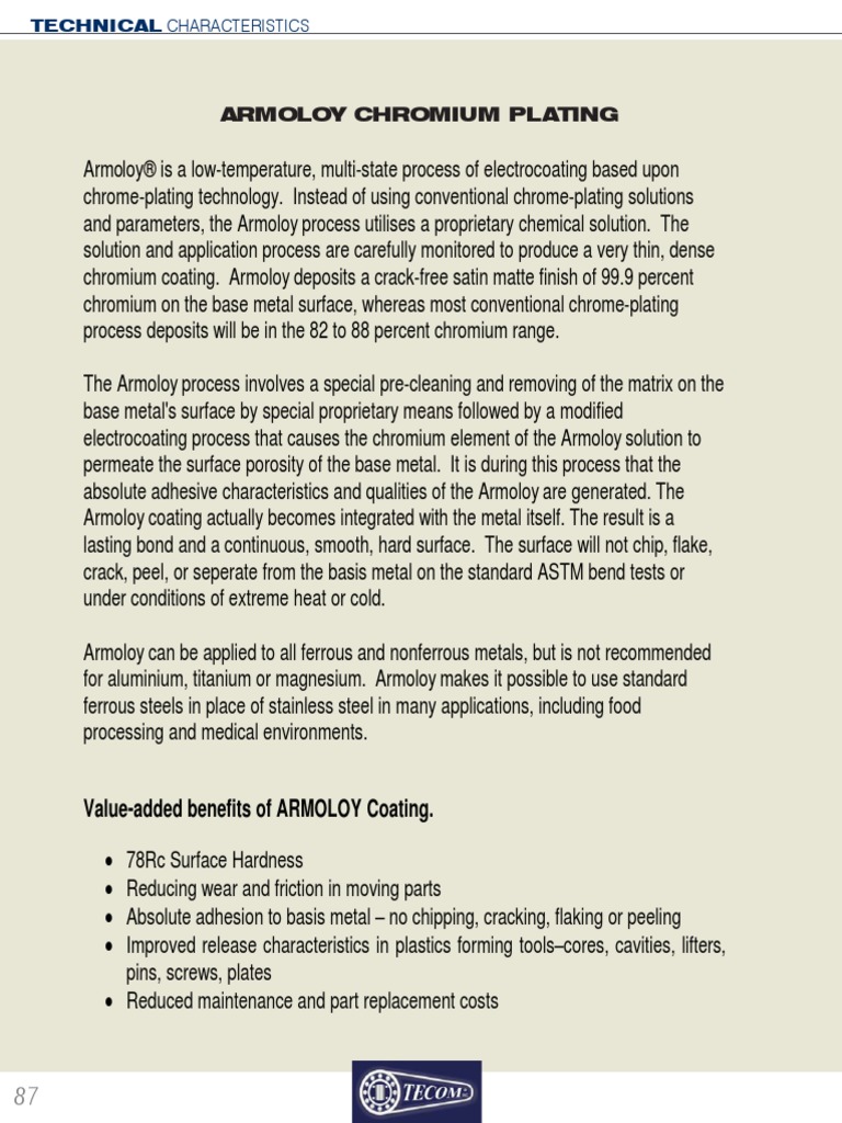 Armoloy PDF | PDF