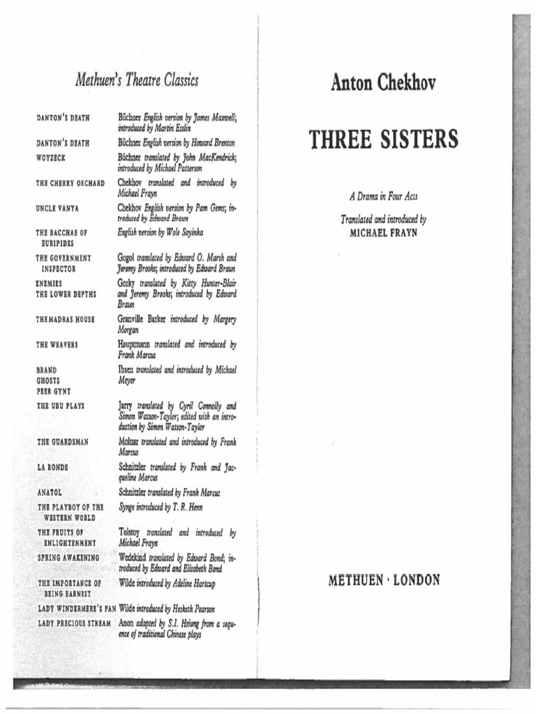 Three Sisters | PDF