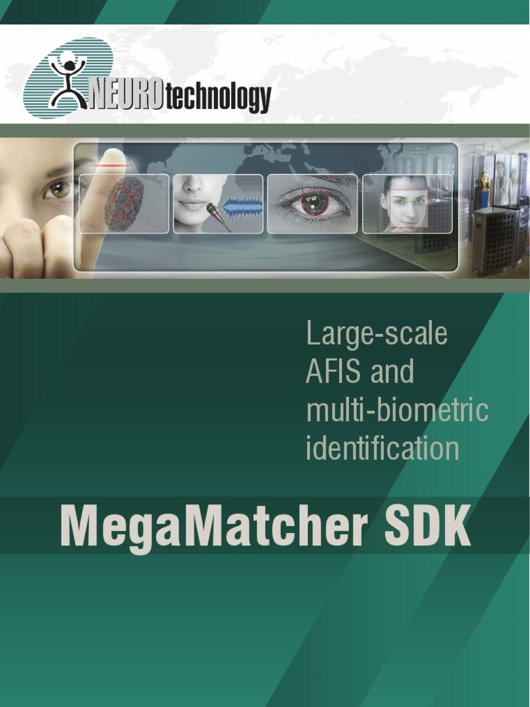 MegaMatcher SDK: Multi-Biometric ID | PDF | Fingerprint | Biometrics