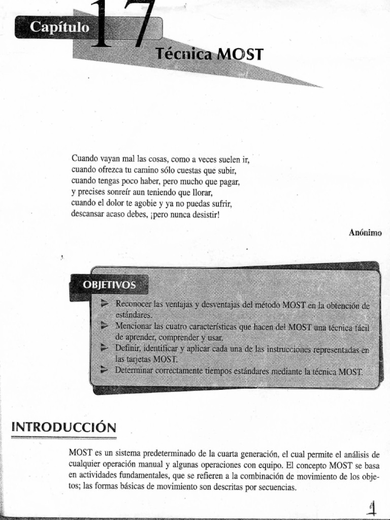 Técnica MOST 1 | PDF