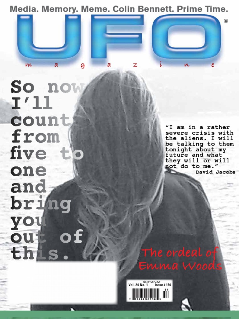UFO Magazine - Vol. 24, No. 1 Issue #154 | PDF | Alien Abduction