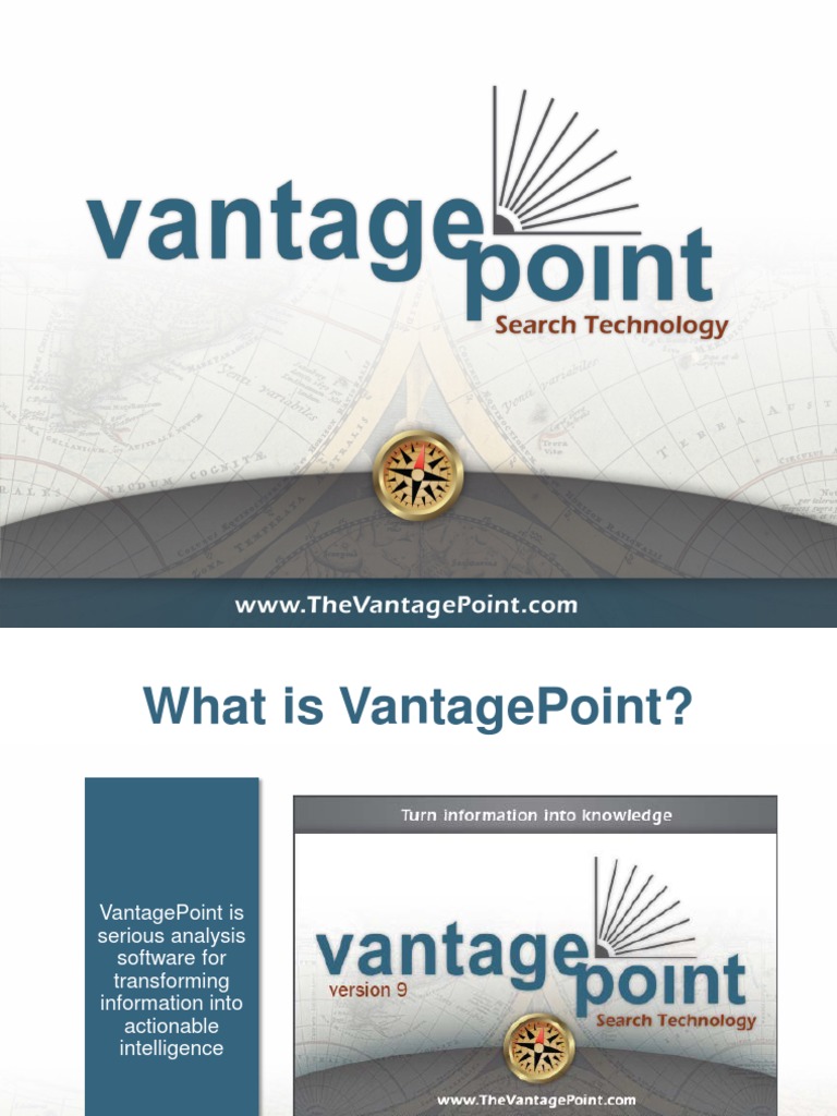 VAntage Point | PDF | Microsoft Excel | Analytics