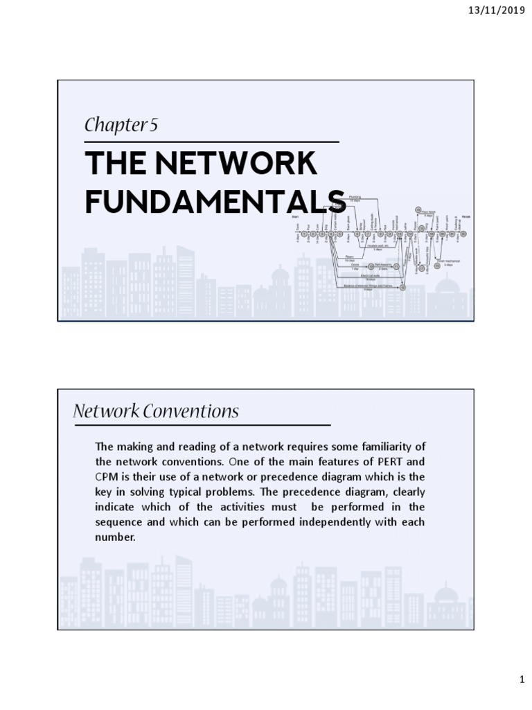 Chapter 5 Network Fundamentals | PDF | Applied Mathematics | Analysis