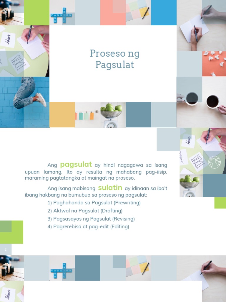 Proseso NG Pagsulat | PDF