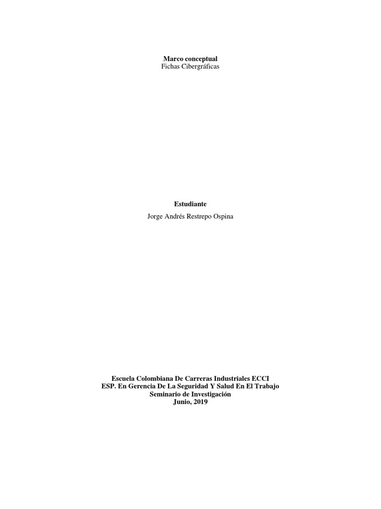 Fichas Cibergráficas Andres Restrepo | PDF | Gestión de la calidad ...