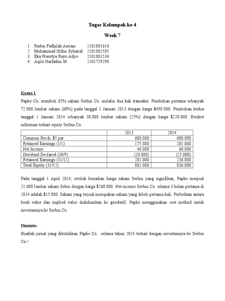 Kelompok 7 TEAM4 | PDF