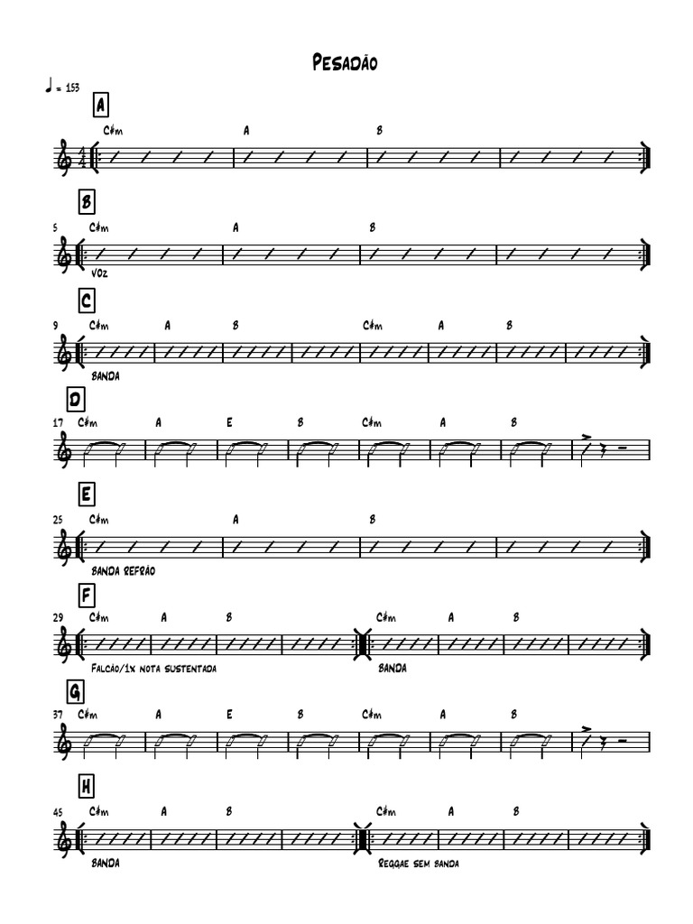 Pesadão - IZA | PDF