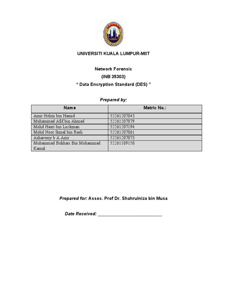 Des Pdf Key Cryptography Security Engineering