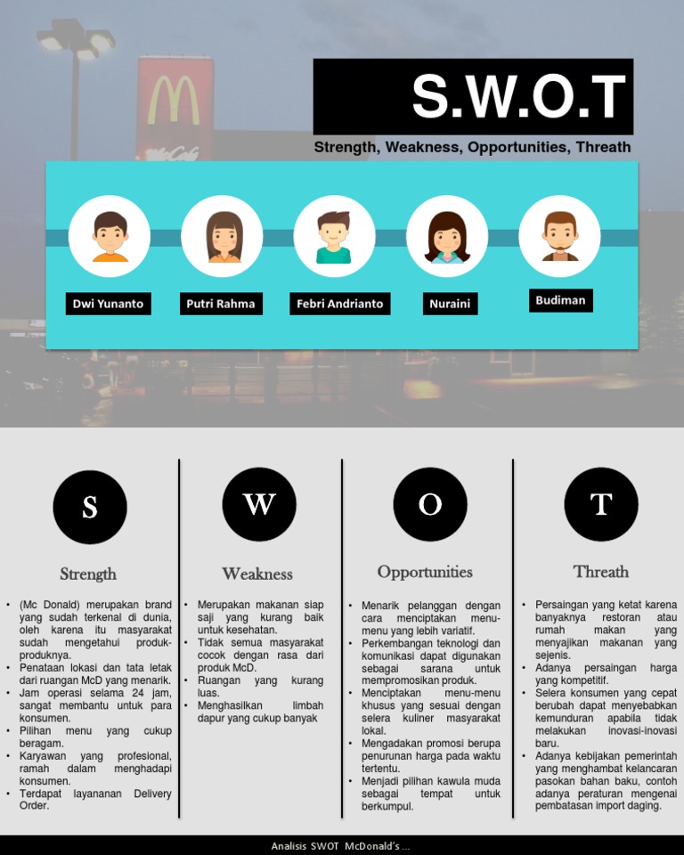 Analisa Swot MCD | PDF