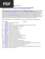 Kode ICD 10 Cephalgia, Febris, Dan Gejala Umum Lainnya | PDF