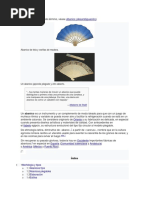 El lenguaje del abanico: significados | PDF