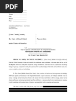 Silver Bond For Self | PDF | Surety Bond | Estoppel