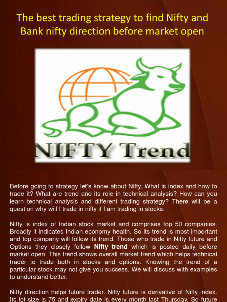 The Best Trading Strategy To Find Nifty and Bank Nifty Direction Before ...