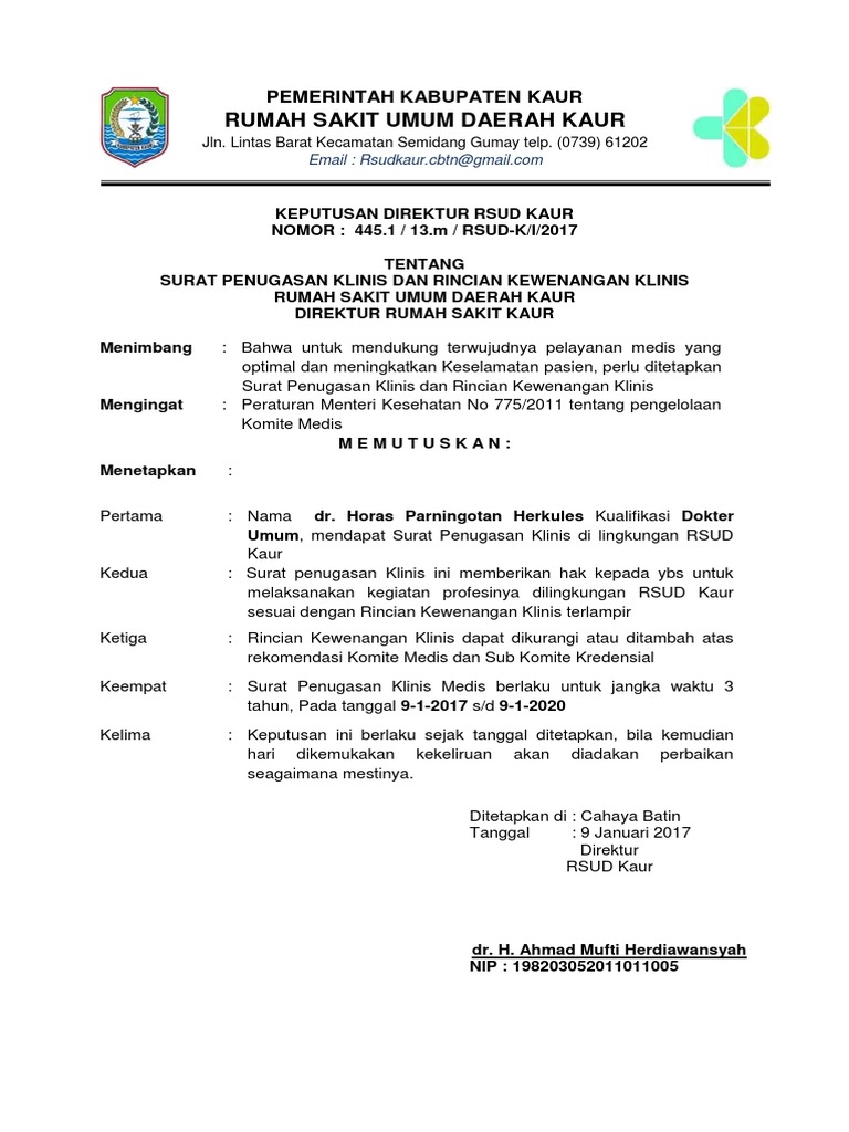 RKK DOKTER Umum | PDF