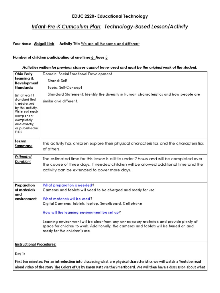 Ed Tech Plan | PDF | Educational Technology | Education Theory