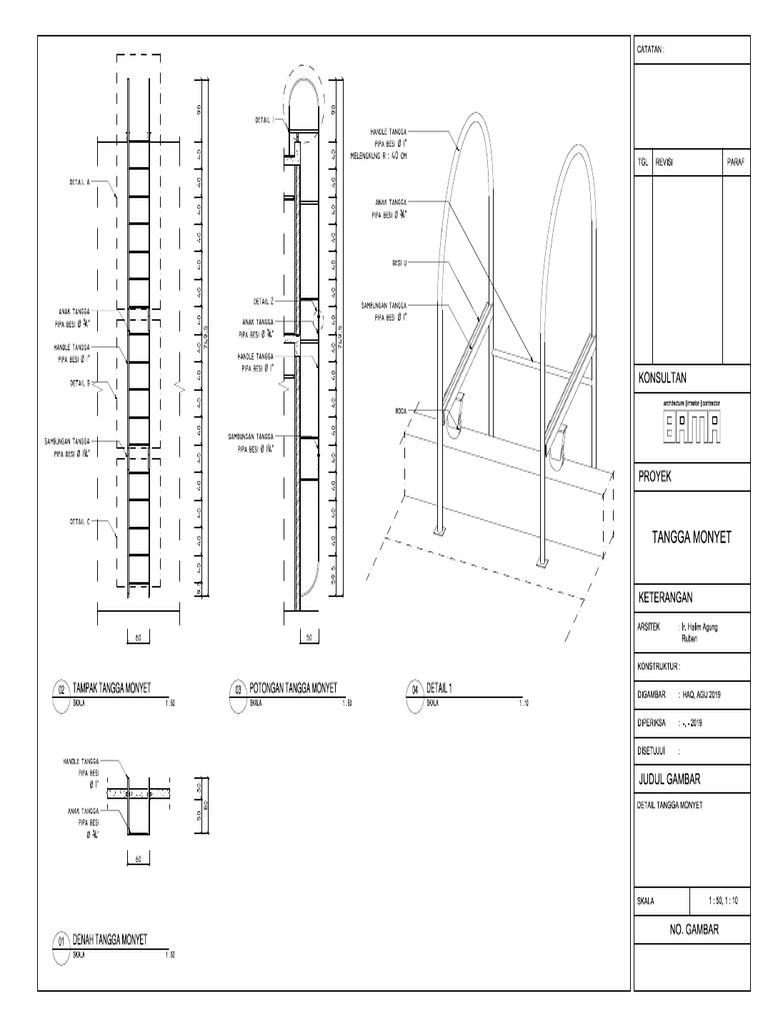 Detail Tangga Monyet | PDF