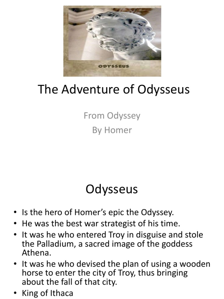 Odysseus' Epic Journey Home | PDF | Odysseus | Odyssey