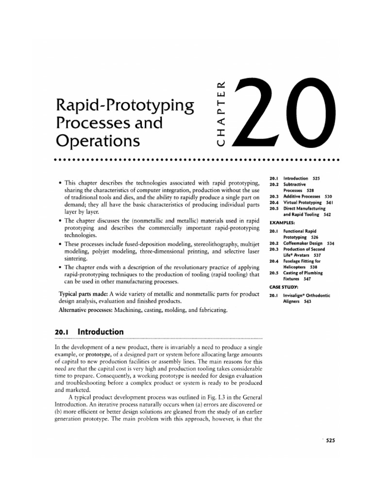 Rapid Prototyping | PDF