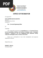 Letter Request To DPWH | PDF | Social Science