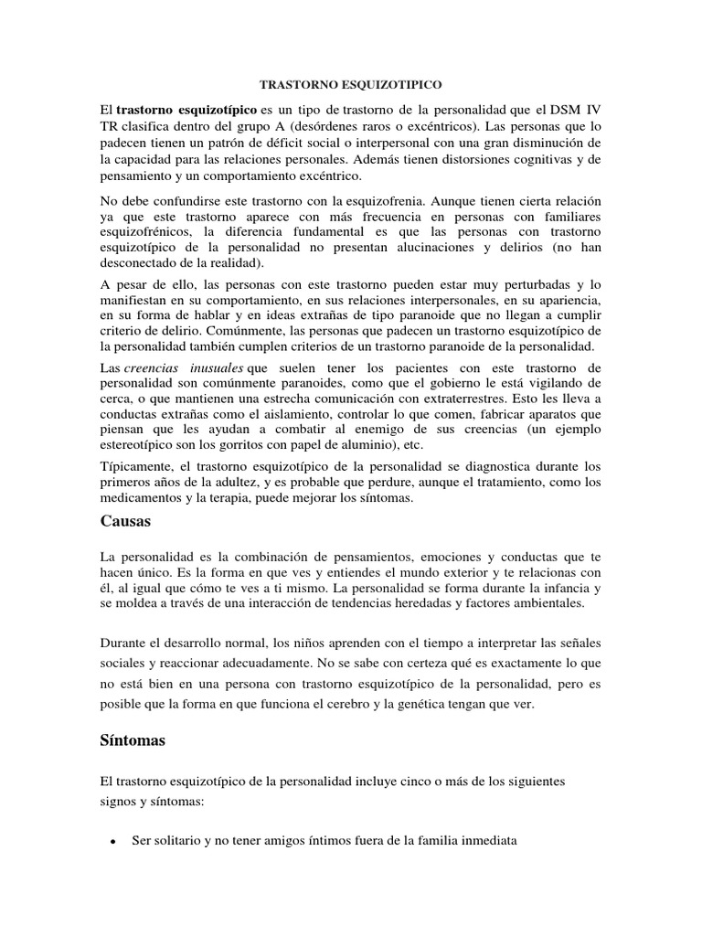 Trastorno de Ideas Delirantes Persistentes | PDF | Engaño ...