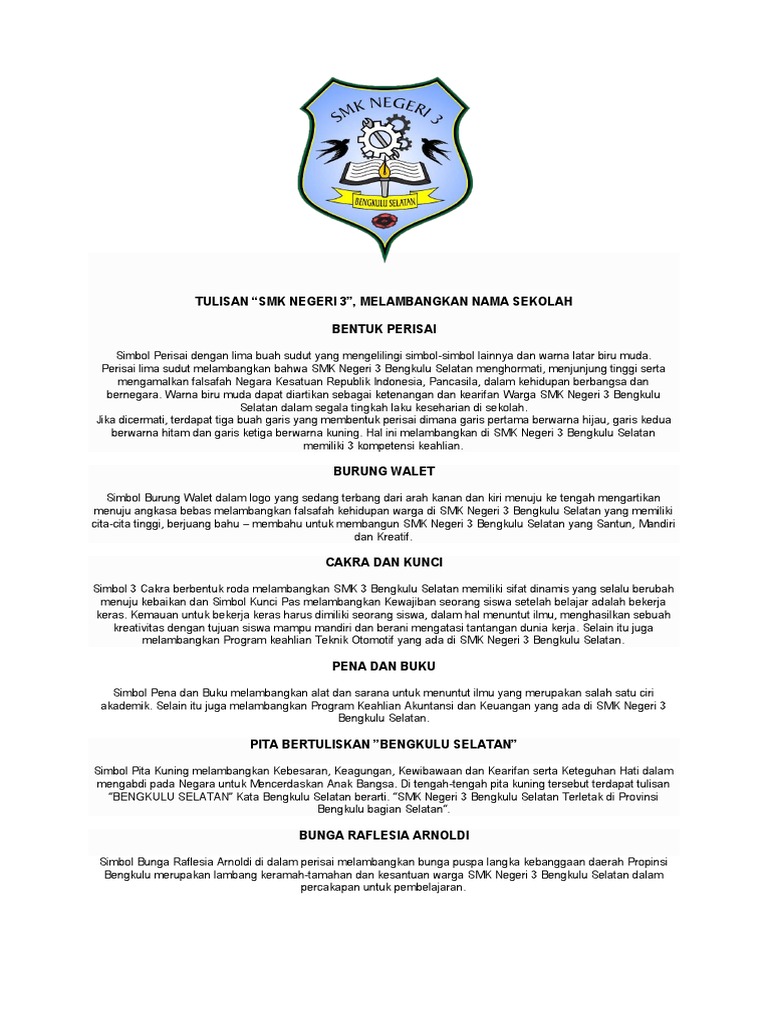 Logo SMKN 3 BS | PDF | Kesehatan Holistik