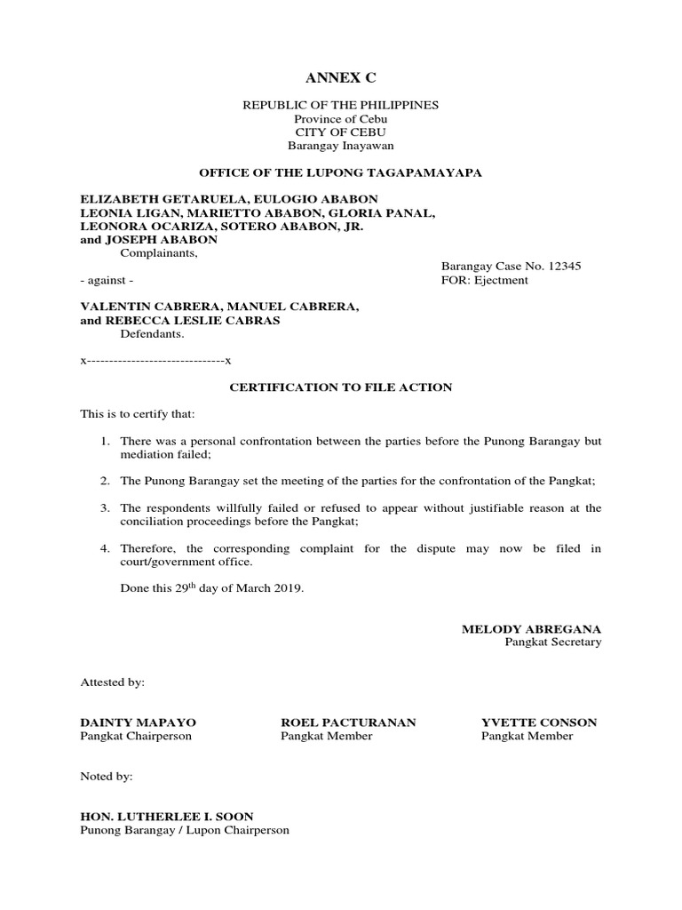 Certificate To File Action | PDF