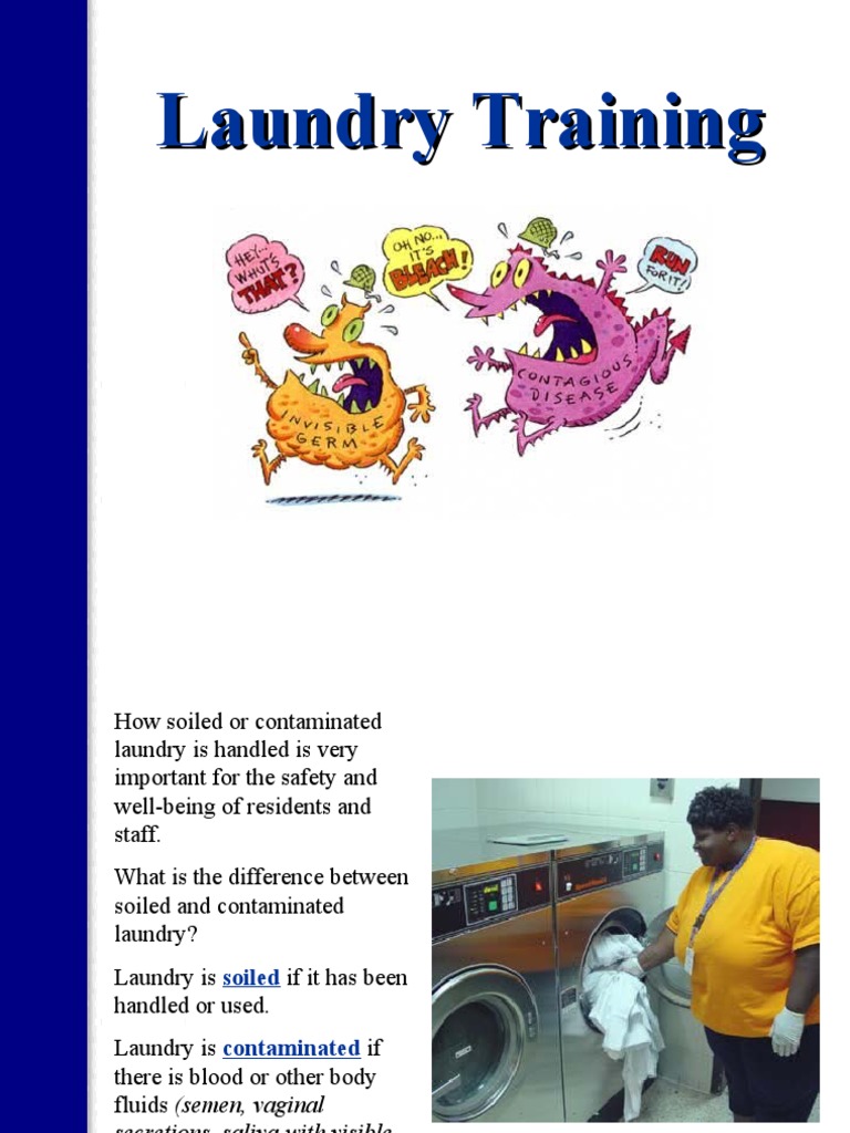 Laundry Training | PDF | Washing Machine | Laundry