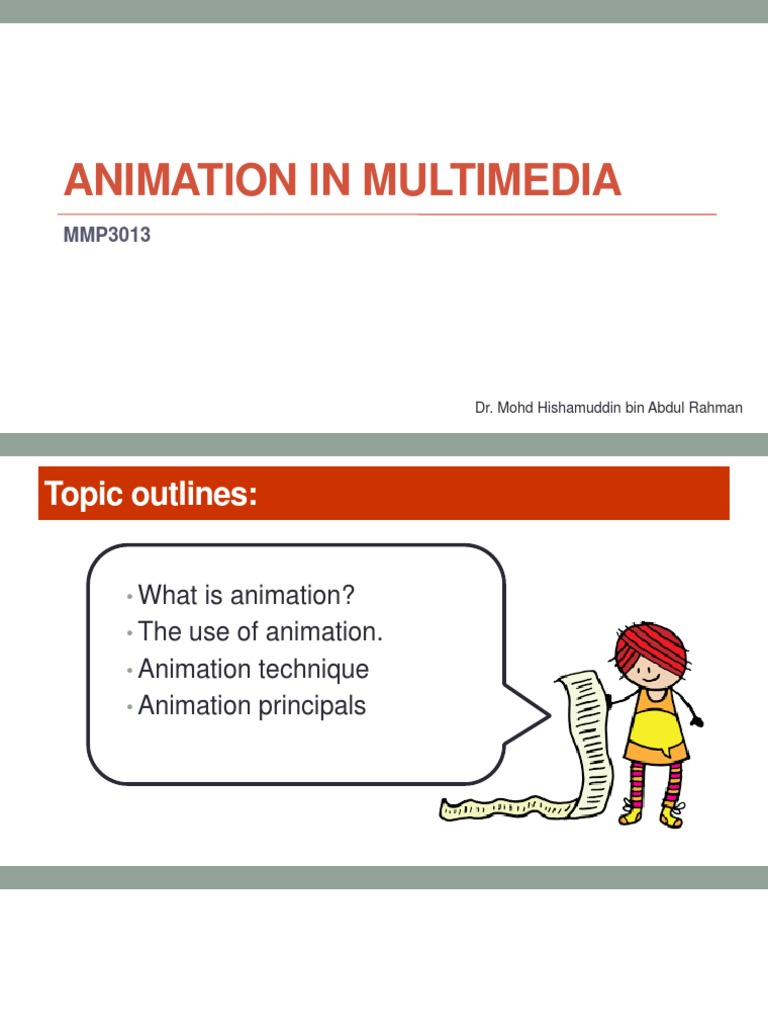 Animation in Multimedia | PDF | Animation | Computer Animation