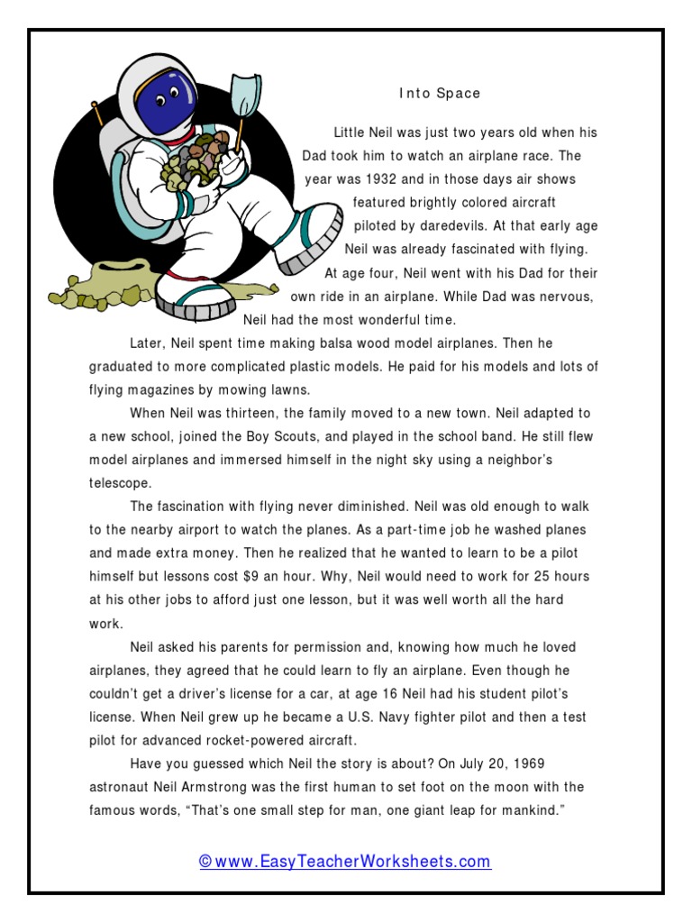 Reading Comprehension | PDF