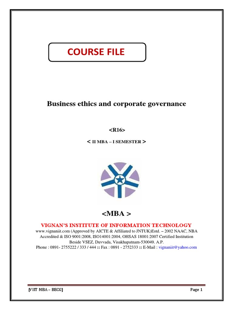 Becg Final | PDF | Value (Ethics) | Business Ethics