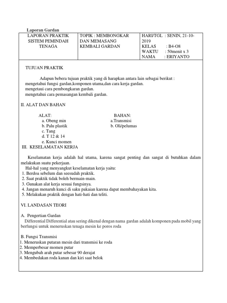 Laporan Gardan | PDF | Bisnis | Griya & Taman